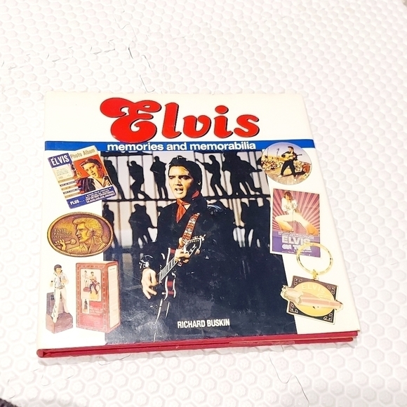 Other | Elvis Memories And Memorabilia Hardcover Book | Poshmark